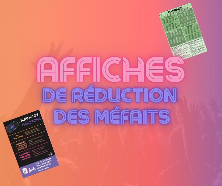 AFFICHES DE RÉDUCTION DES MÉFAITS – GRIP - Groupe de recherche et d ...
